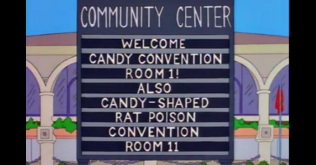 20 of the Best Signs That Appeared in 'The Simpsons'