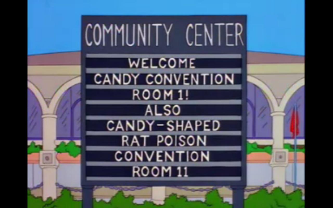 20 of the Best Signs That Appeared in 'The Simpsons'