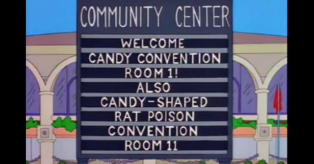 20 of the Best Signs That Appeared in 'The Simpsons'