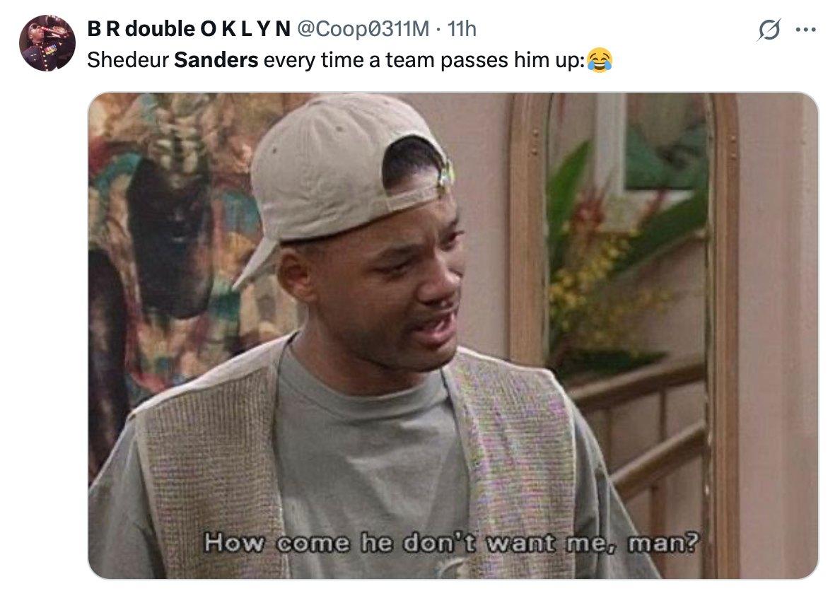 Top Shedeur Sanders Memes to Come out of the 2025 NFL Draft