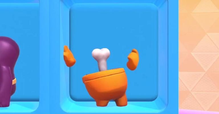 How to Get the 'Among Us' Bone Costume in 'Fall Guys'