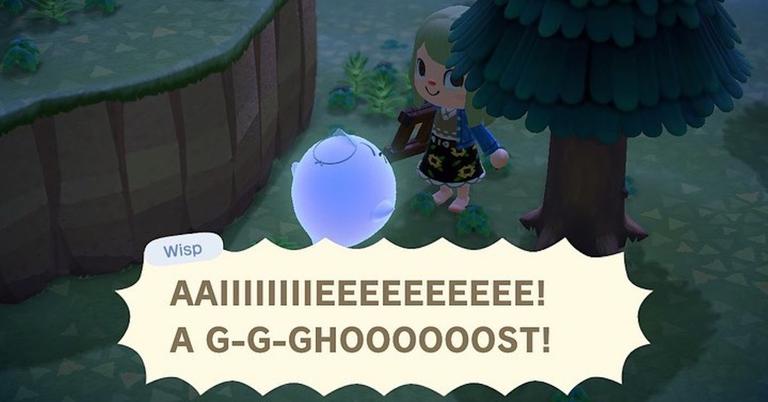 Wisp on 'Animal Crossing': Gifts for Helping the Ghost Out — Now What?