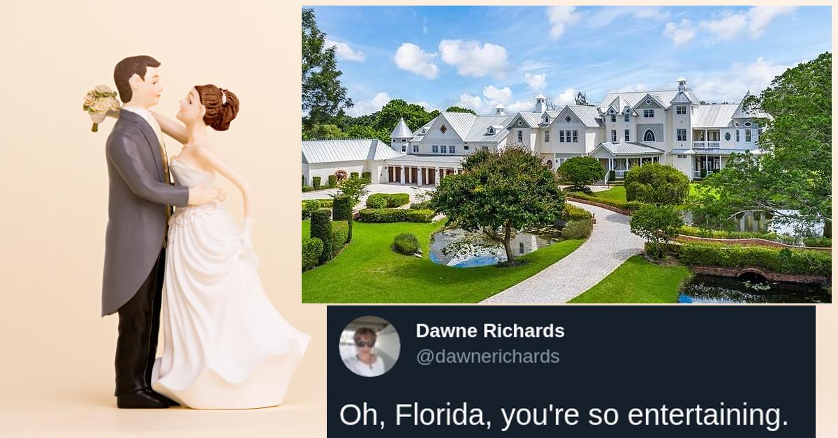 Florida Couple Trespasses on $5.7 Million Mansion to Throw Wedding