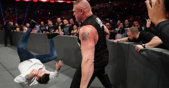 Rey Mysterio's Son, Dominick, Was Attacked by Brock Lesnar on 'Raw'