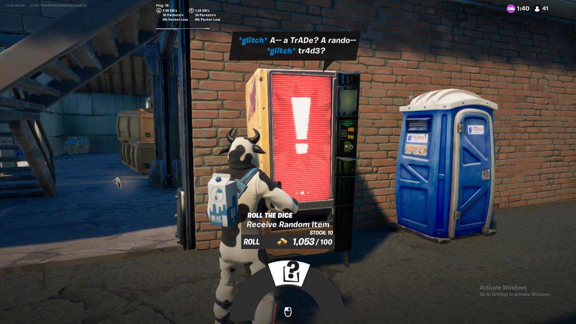 Where to Find a Malfunctioning Vending Machine in 'Fortnite'