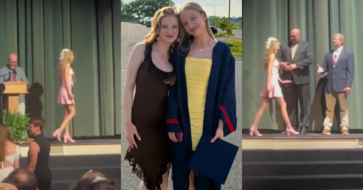 Girl Refuses to Shake Her Principals Hands at Graduation