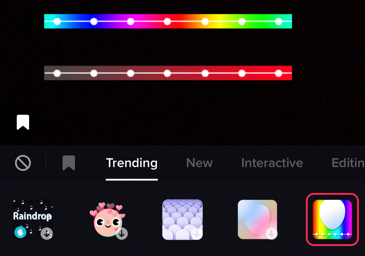 How to Find the Color Selector Filter to Use on Your TikTok Videos