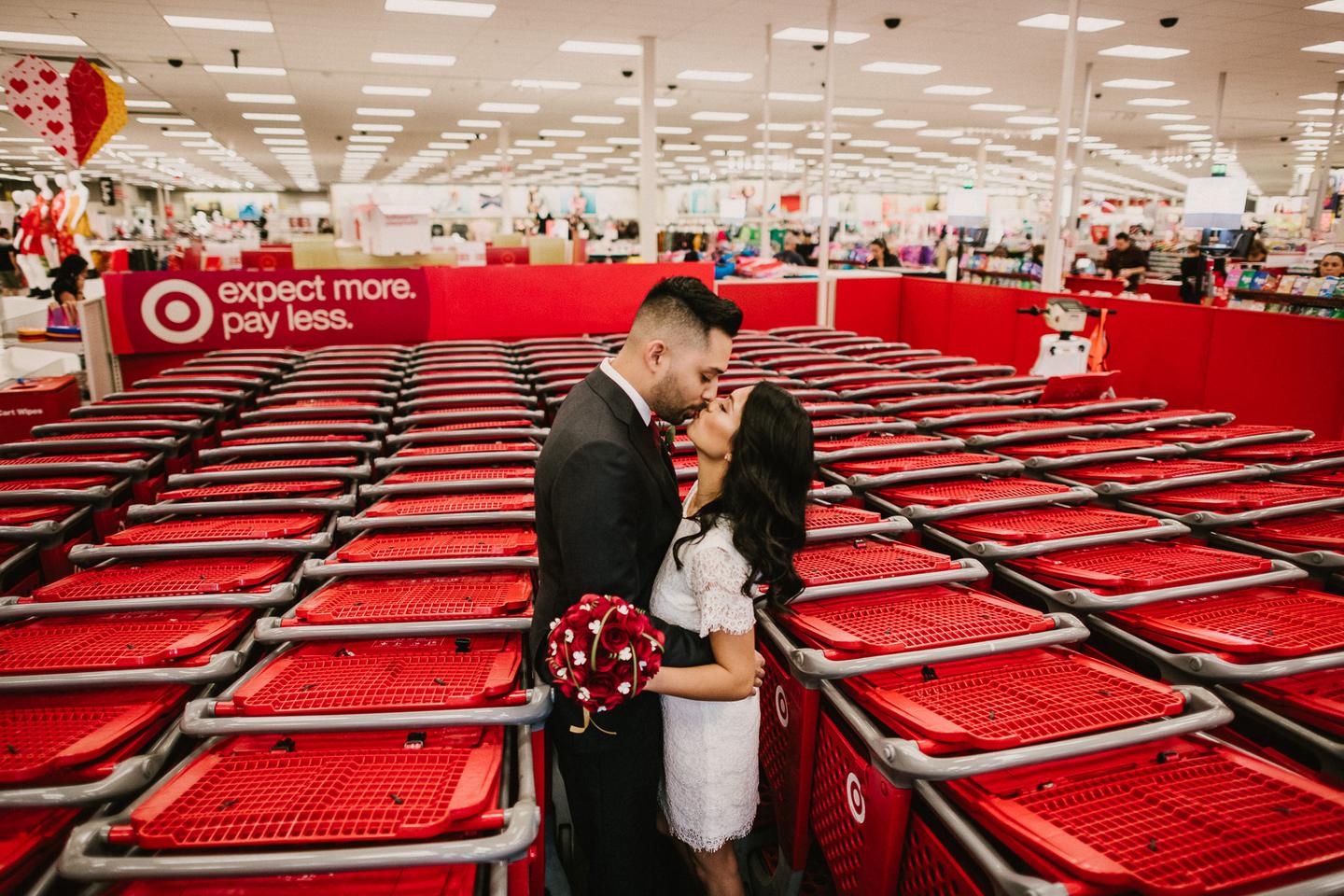 Couple Celebrates Relationship with Target Photoshoot