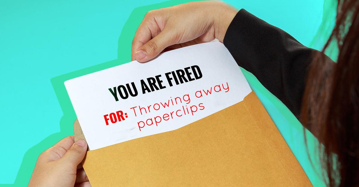 20 Petty Reasons People Were Fired Will Make You Grateful For Your Boss