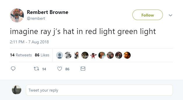 Hilarious Memes of Ray J's Moving Hat Take Over on Social Media