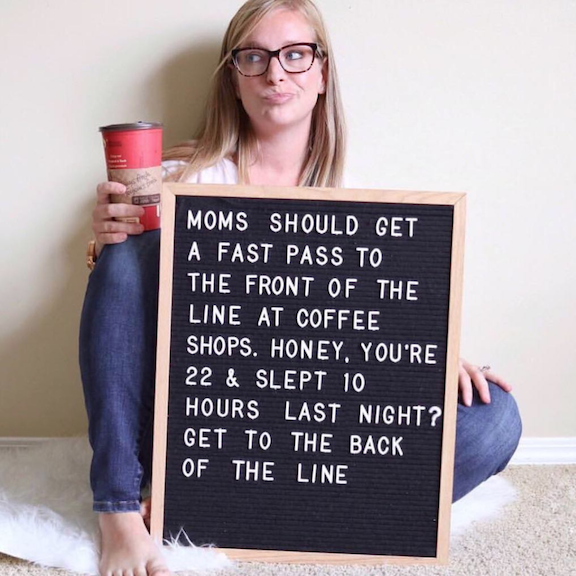 Privileged Mom Gets Roasted for Her Elaborate Sign