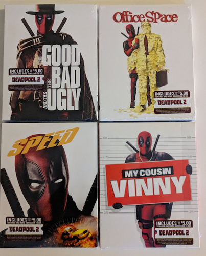 Deadpool Takes Over the Covers of Classic Movies