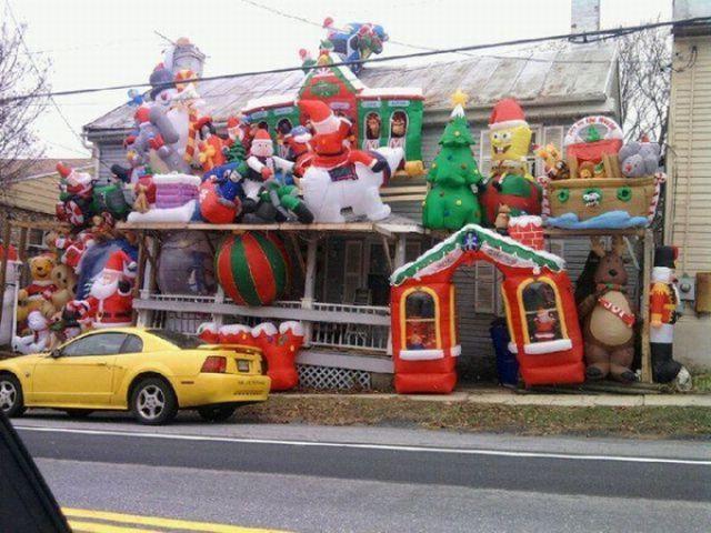 These Christmas Decorations Are as Cringe as They Are Incredible