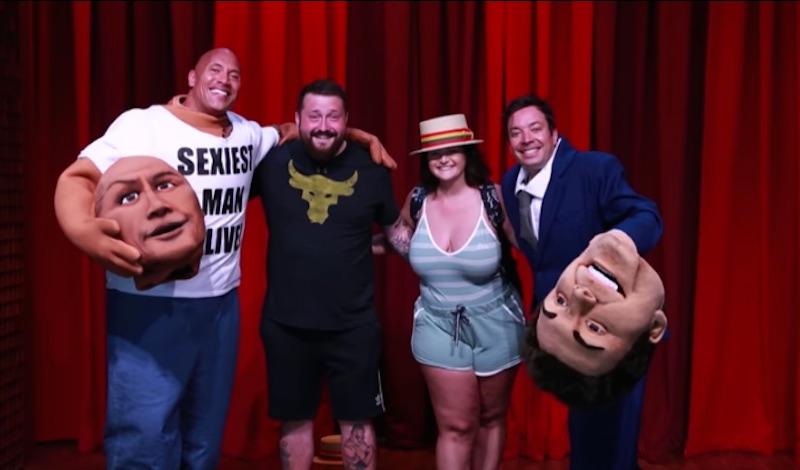 The Rock Surprised His Biggest Fan With the Ultimate Photobomb
