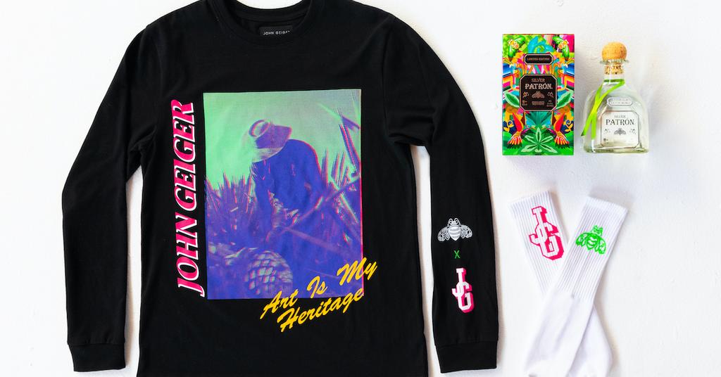 PATRÓN Drops John Geiger Streetwear Collection — How to Buy!