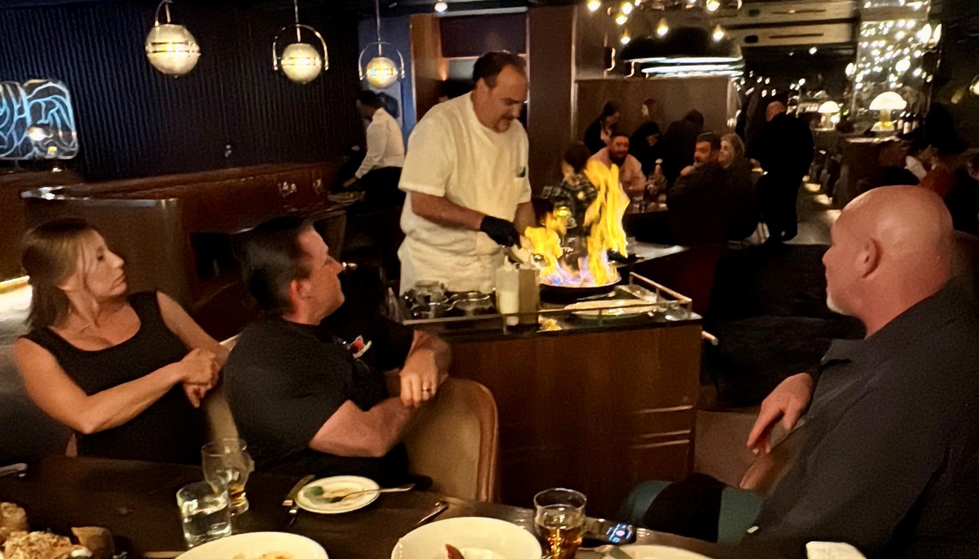 WWE Icon Goldberg, Racing Legends Tony Stewart and Wife Leah Pruett ...