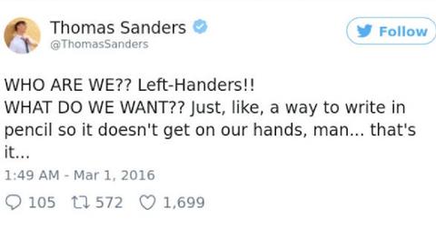 9 Left-Handed Memes That Will Make You Feel Right About the World
