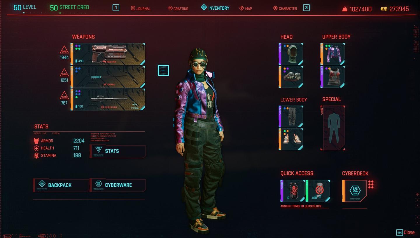 'Cyberpunk 2077' Level Caps, Attribute Points, and Perks