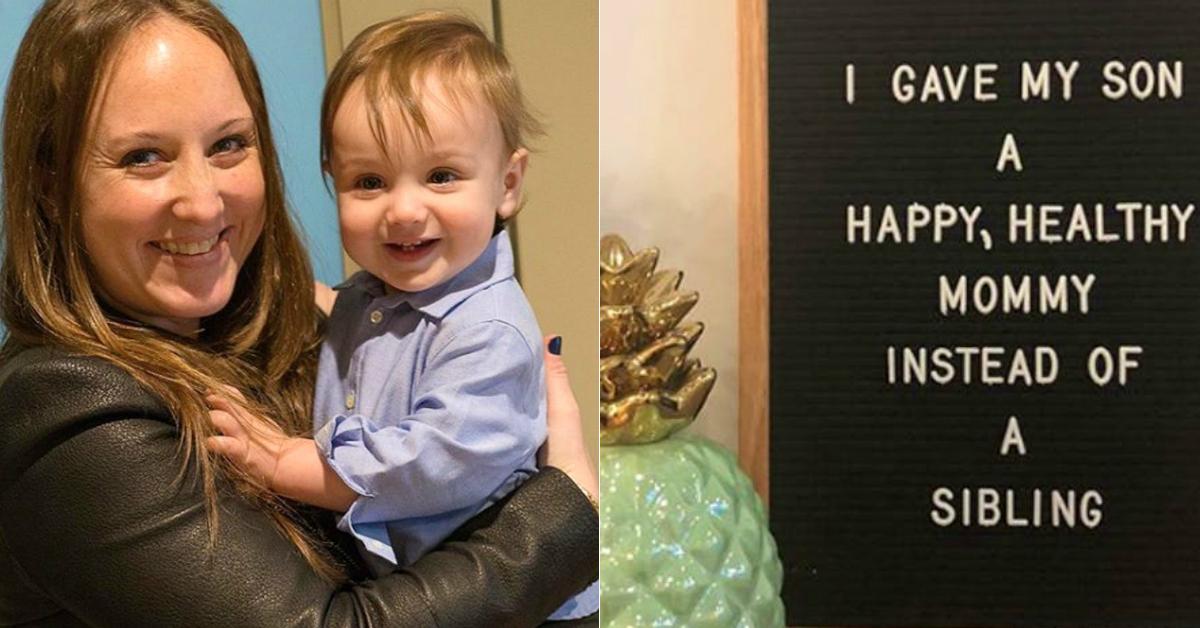 Mom Responds to People Who Actually Shamed Her for "Only" Having One Child