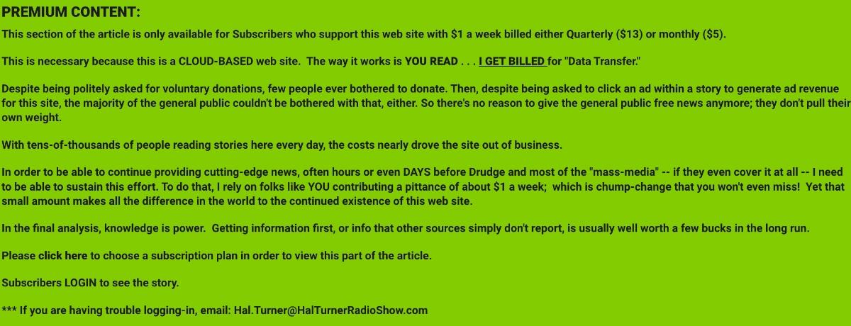 The Hal Turner Radio Show Still Broadcasts Five Days a Week