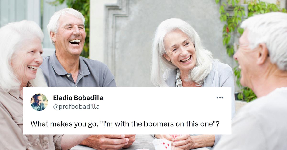 Twitter Thread Has Folks Say "I'm With Boomers on This One"