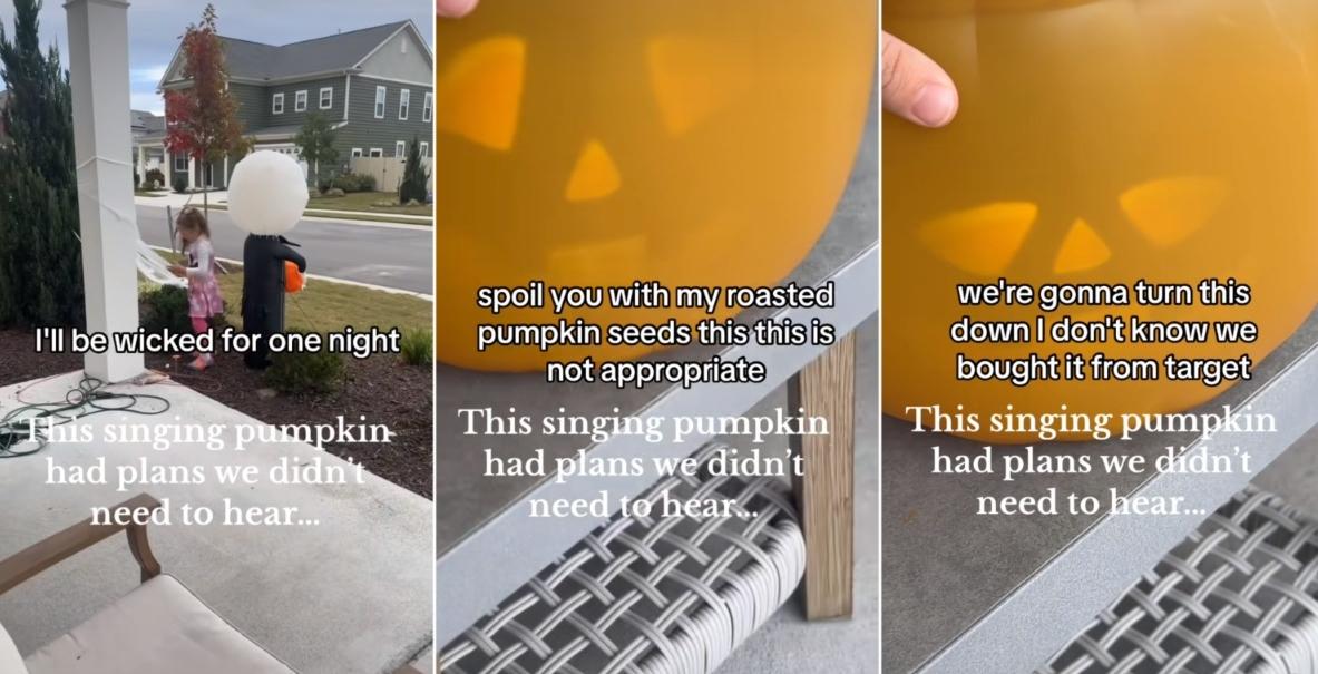 This Inappropriate Singing Pumpkin Has Questionable Lyrics