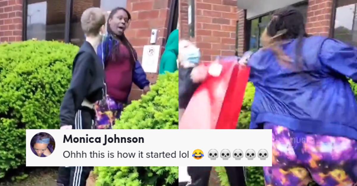 DoorDashers Fight One Another After Alleged Line Cut