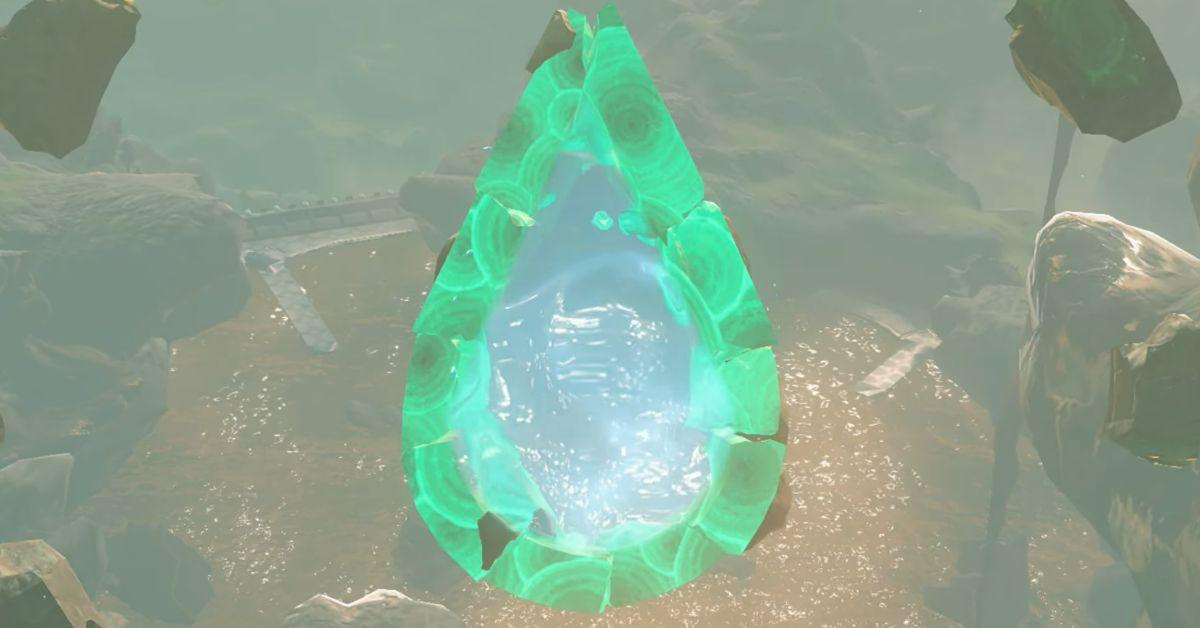 Watery Bridge Connecting Zora to the Sky Solution TotK