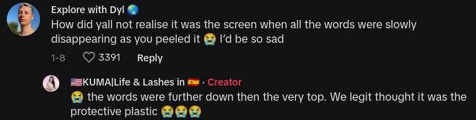 Woman Accidentally Peels Screen off TV — Not Protective Film