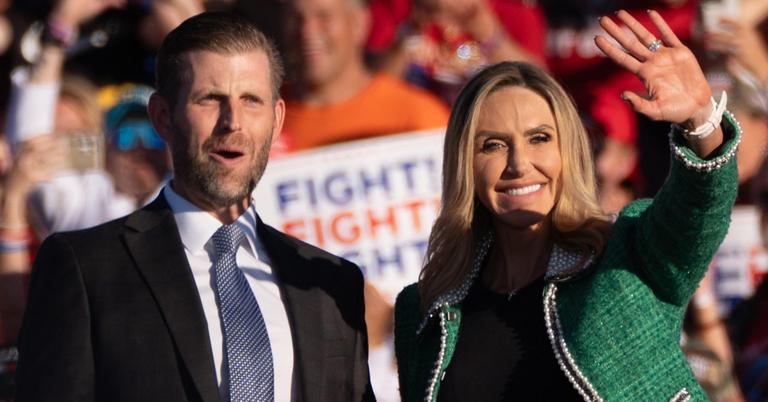 Inside Eric Trump's Triangle Hand Sign Meaning