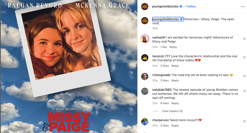 What Happened to Paige in Young Sheldon?