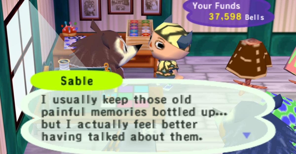 In the ‘Animal Crossing’ Games, Sable’s Backstory Is Actually Super Sad