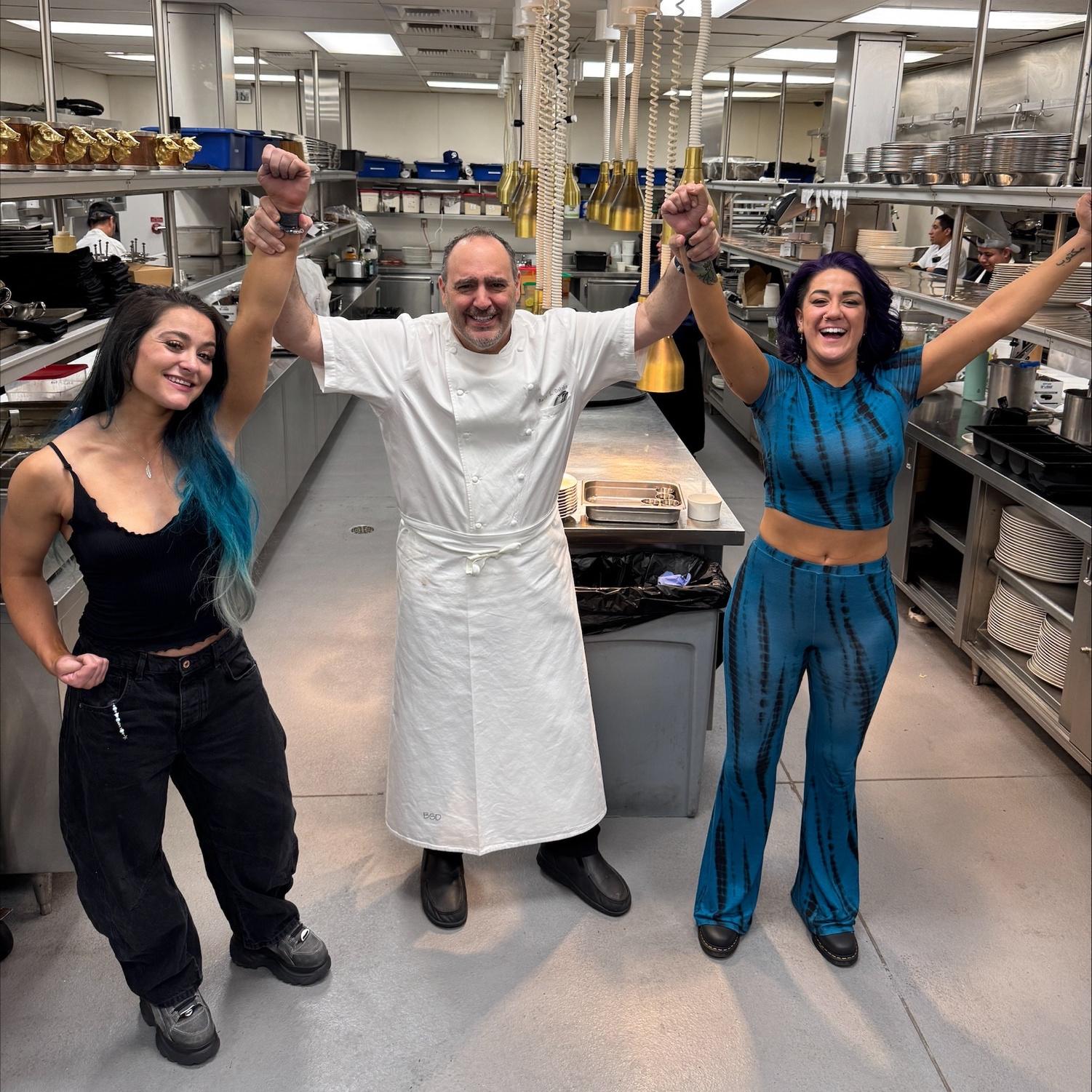 Circa Resort and Barry's Prime Feed The Biggest WWE Stars in Las Vegas