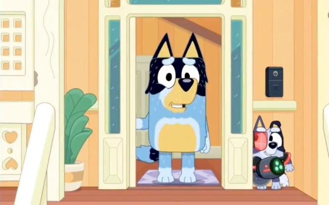 Who Did Bluey Have a Baby With?