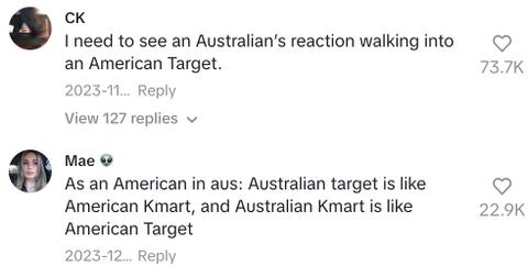 American Woman Calls Target Stores in Australia Ugly