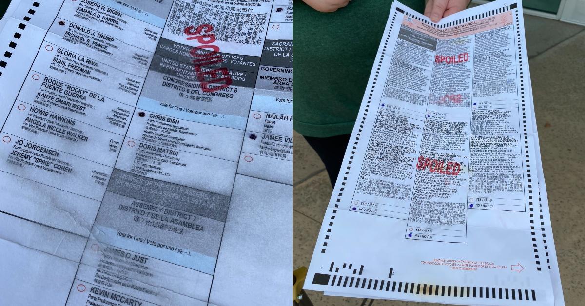 People Are Microwaving Their Voter Ballots and Spraying Them With Lysol ...