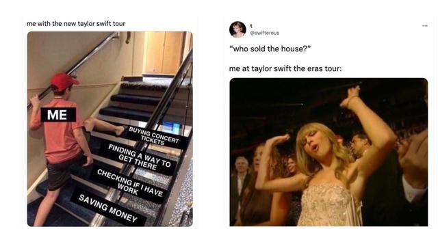 The Funniest Memes About Taylor Swifts Upcoming Eras Tour