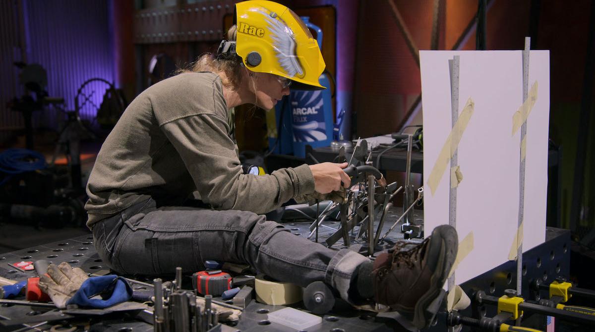 Meet Rae Ripple, 'Metal Shop Masters' Resident Welder Chick