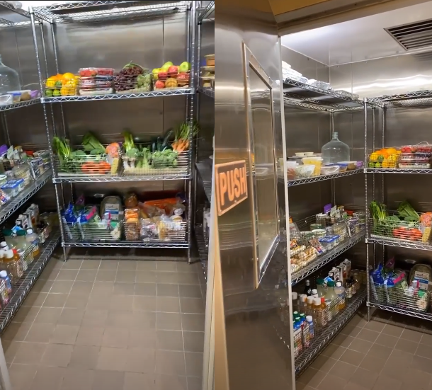 Kim Kardashian Just Revealed Her Massive Refrigerator on Twitter