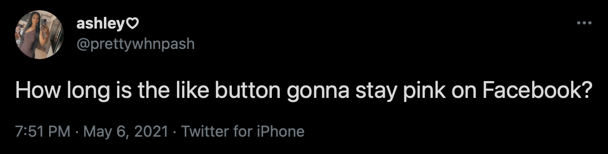 Why Did Facebook Change the Like Button to Pink, and How Long Will It Stay?