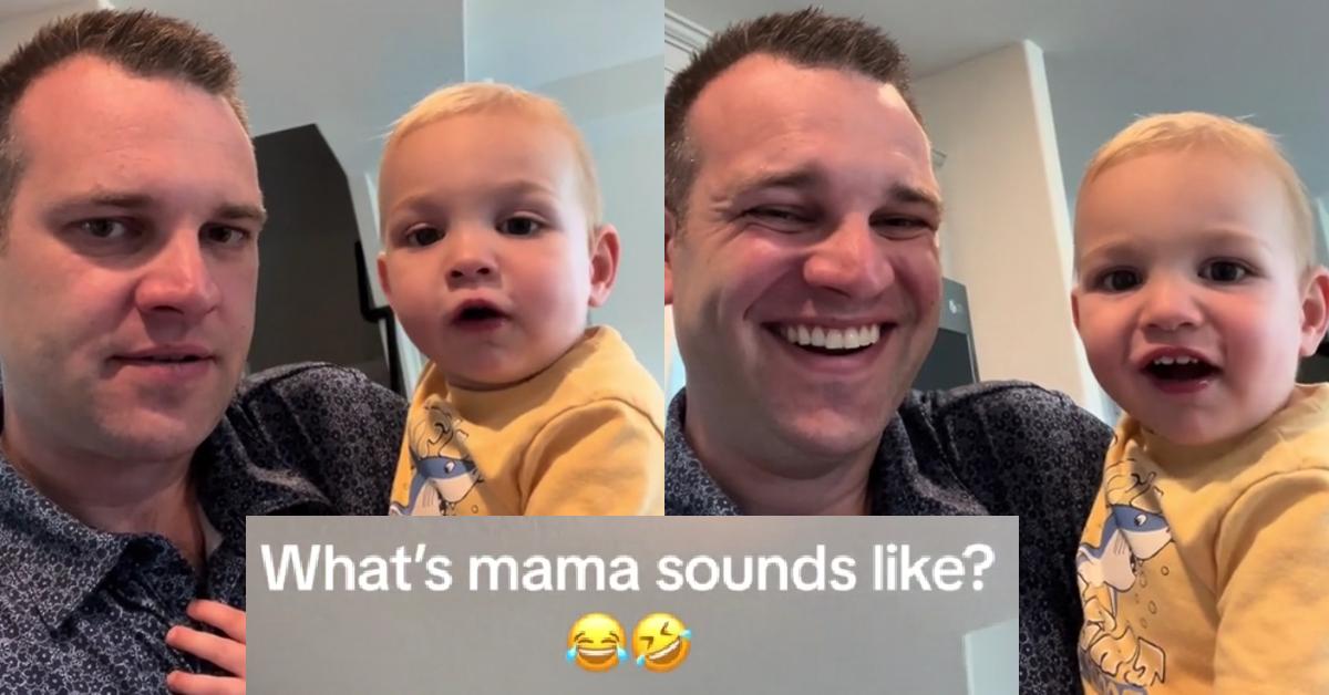 Baby Sighs Loudly When Asked What Noise His Mom Makes