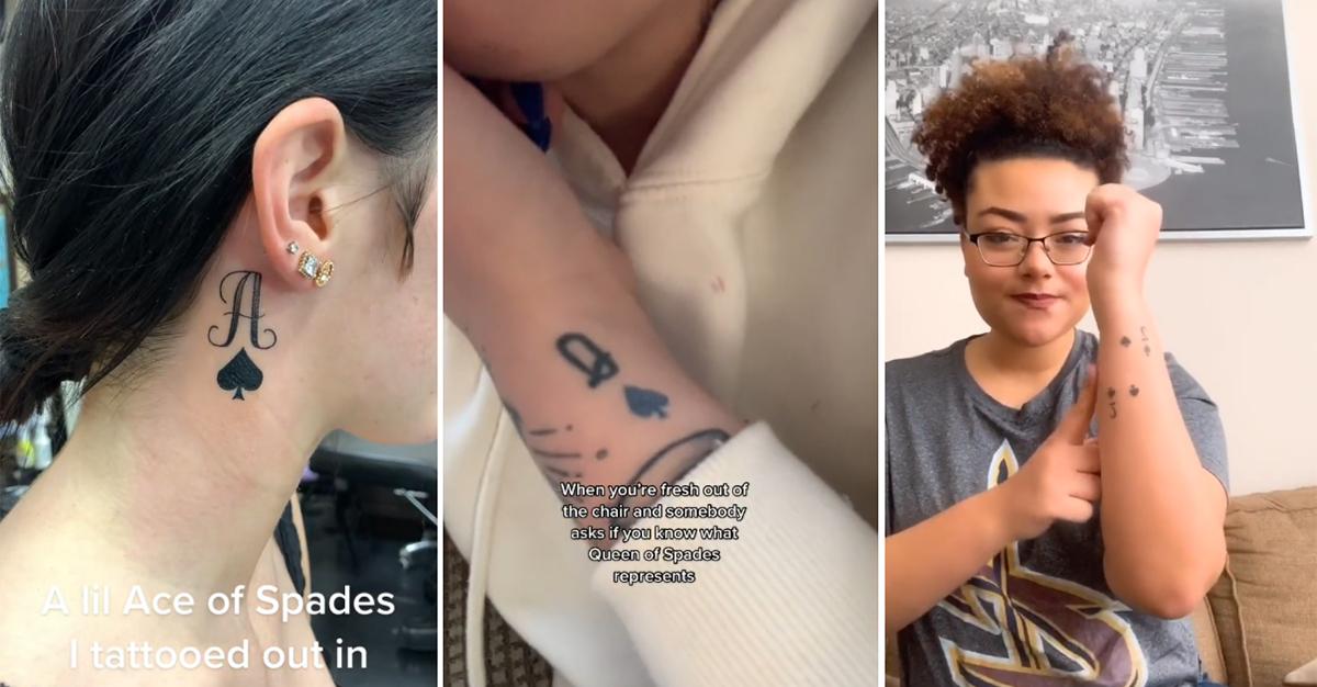 What Does a Spade Tattoo Mean? It Can Be Wholesome or NSFW