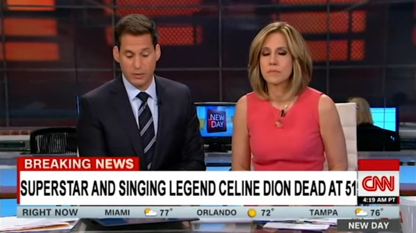 Did Celine Dion Die in a Plane Crash? Or Is It All Just a Hoax?