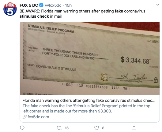 What’s the Story Behind the Ongoing Government Stimulus Check Scam?