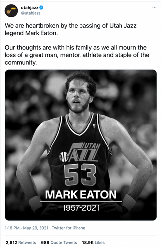 Mark Eaton's Cause of Death: What Happened to the Former NBA Player?