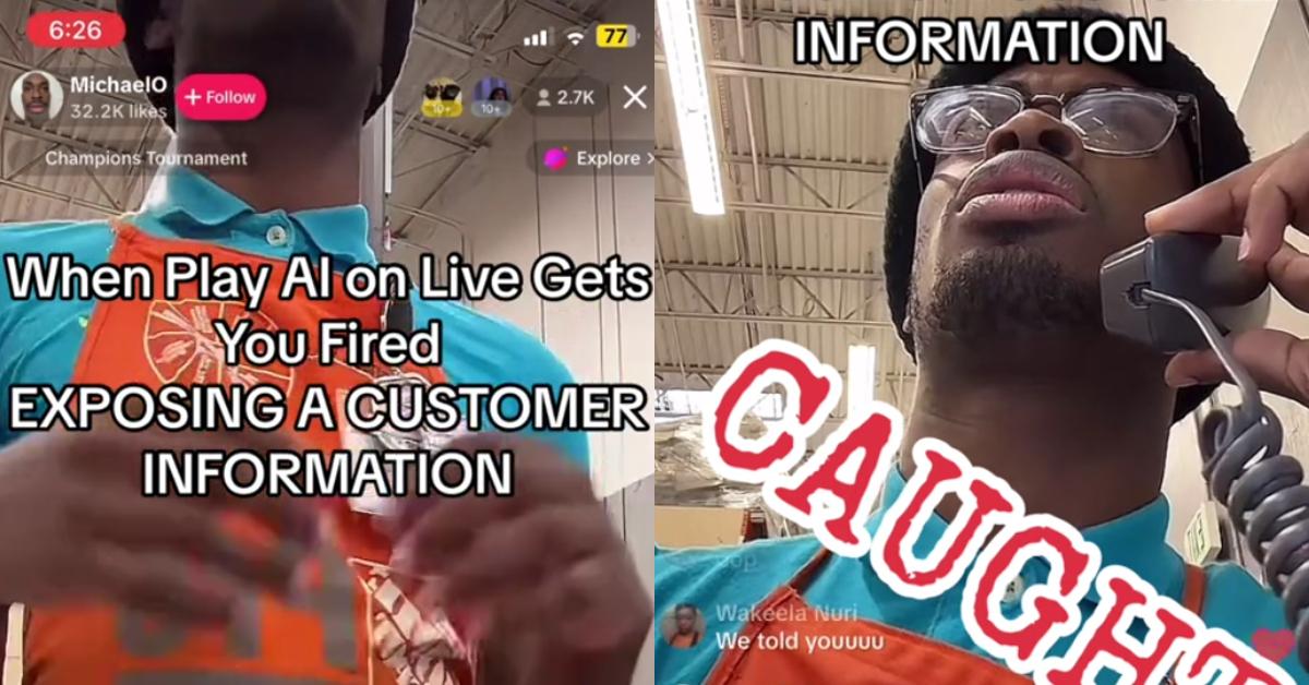 Home Depot Fired for Exposing Customer Info During Live Stream