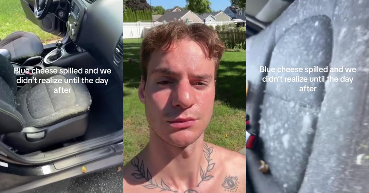 Man Spills Blue Cheese in His Car, and Mold Appeared Overnight
