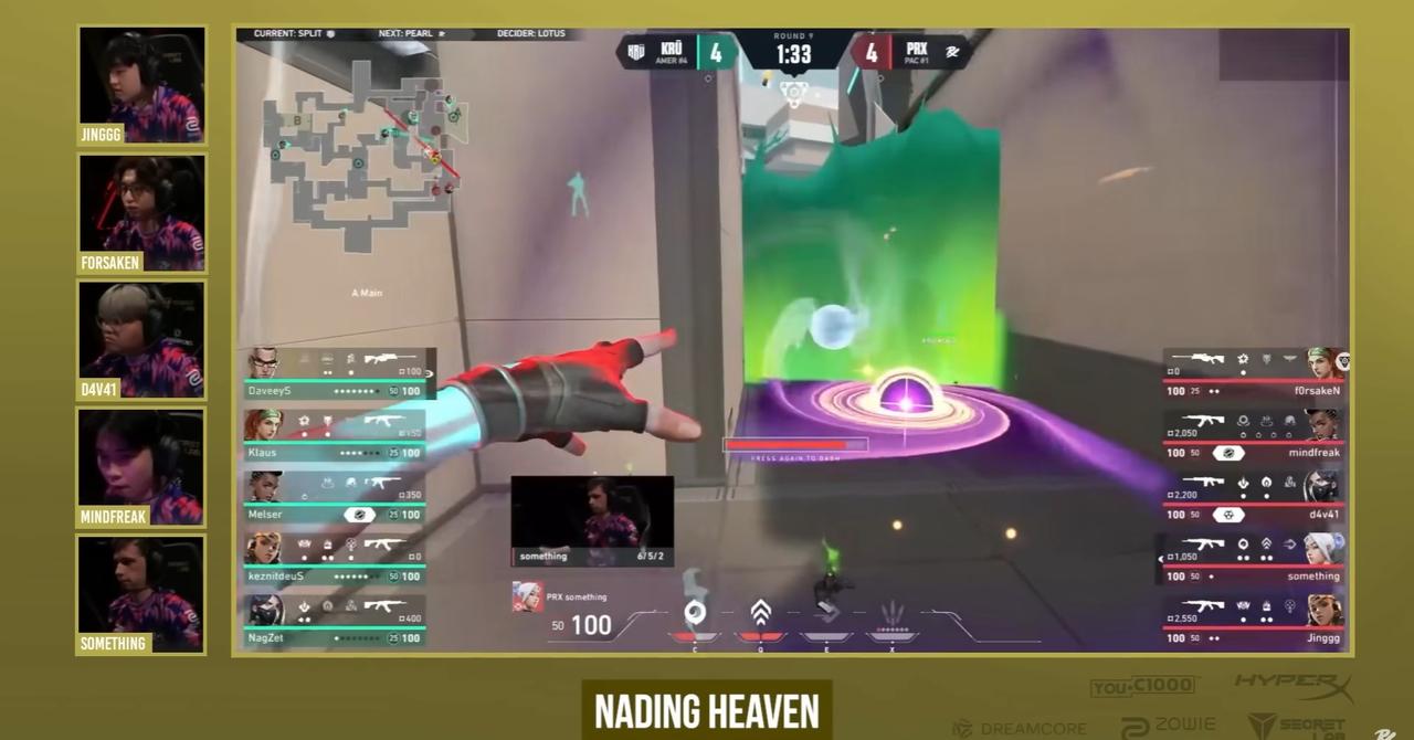 Paper Rex Got a Warning for Teabagging at Valorant Champions