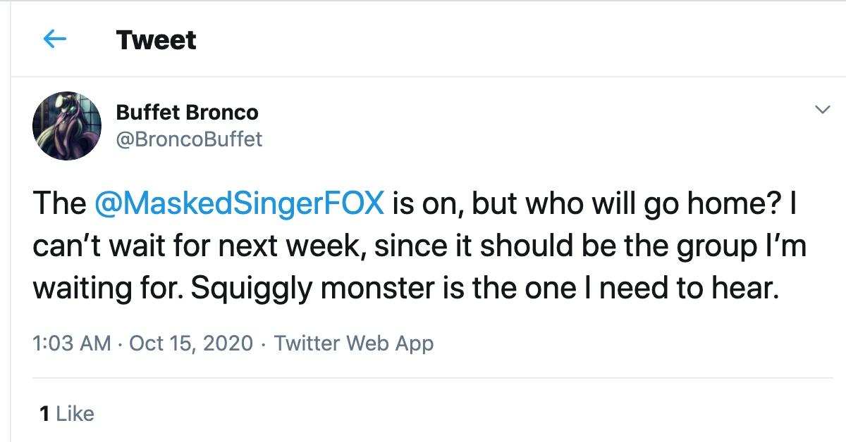 Who Is the Squiggly Monster on 'The Masked Singer'? Viewers Were Unsure