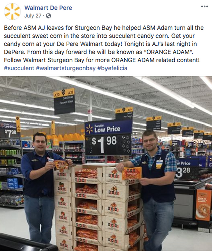 The Walmart De Pere Facebook Page Is a Triumph of Social Media